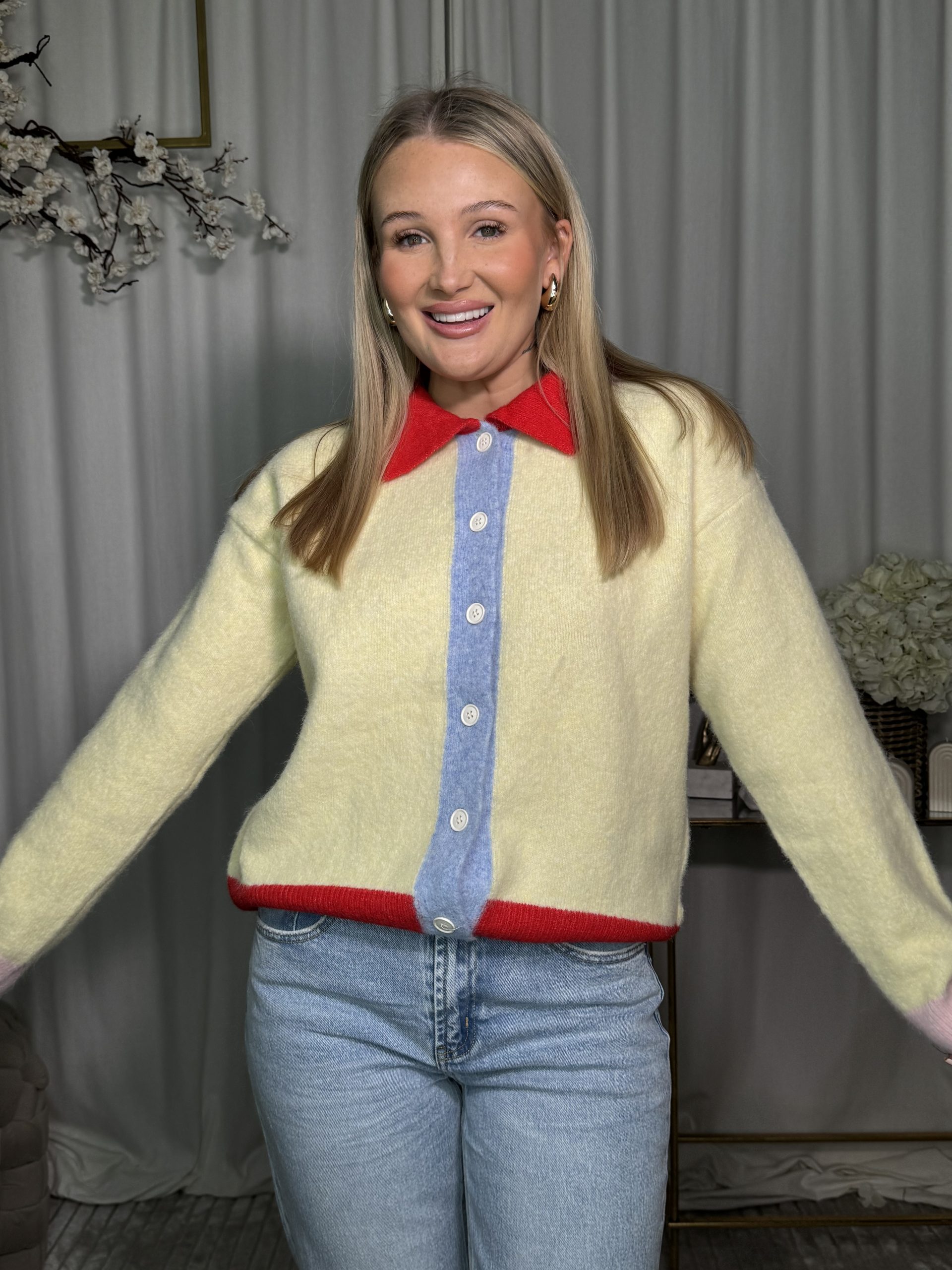 Sweter Cremeli Tricolor - Glower.pl