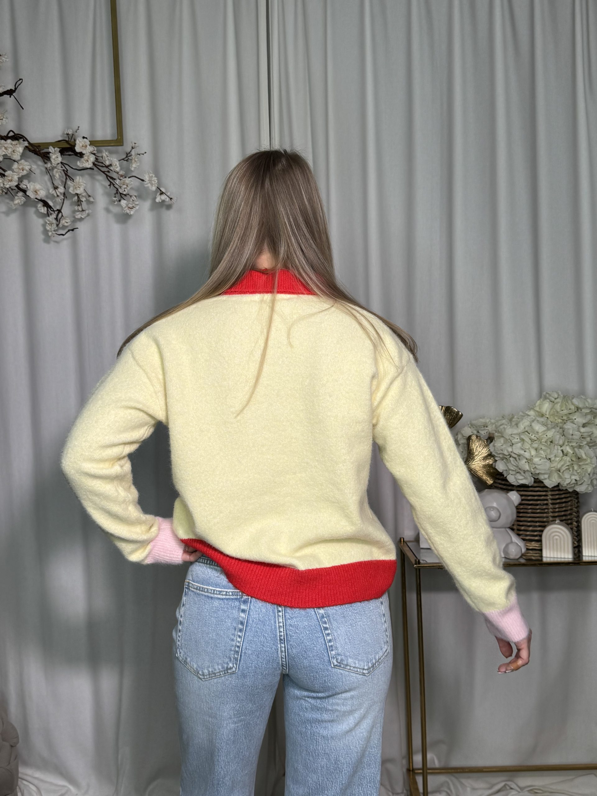 Sweter Cremeli Tricolor - Glower.pl