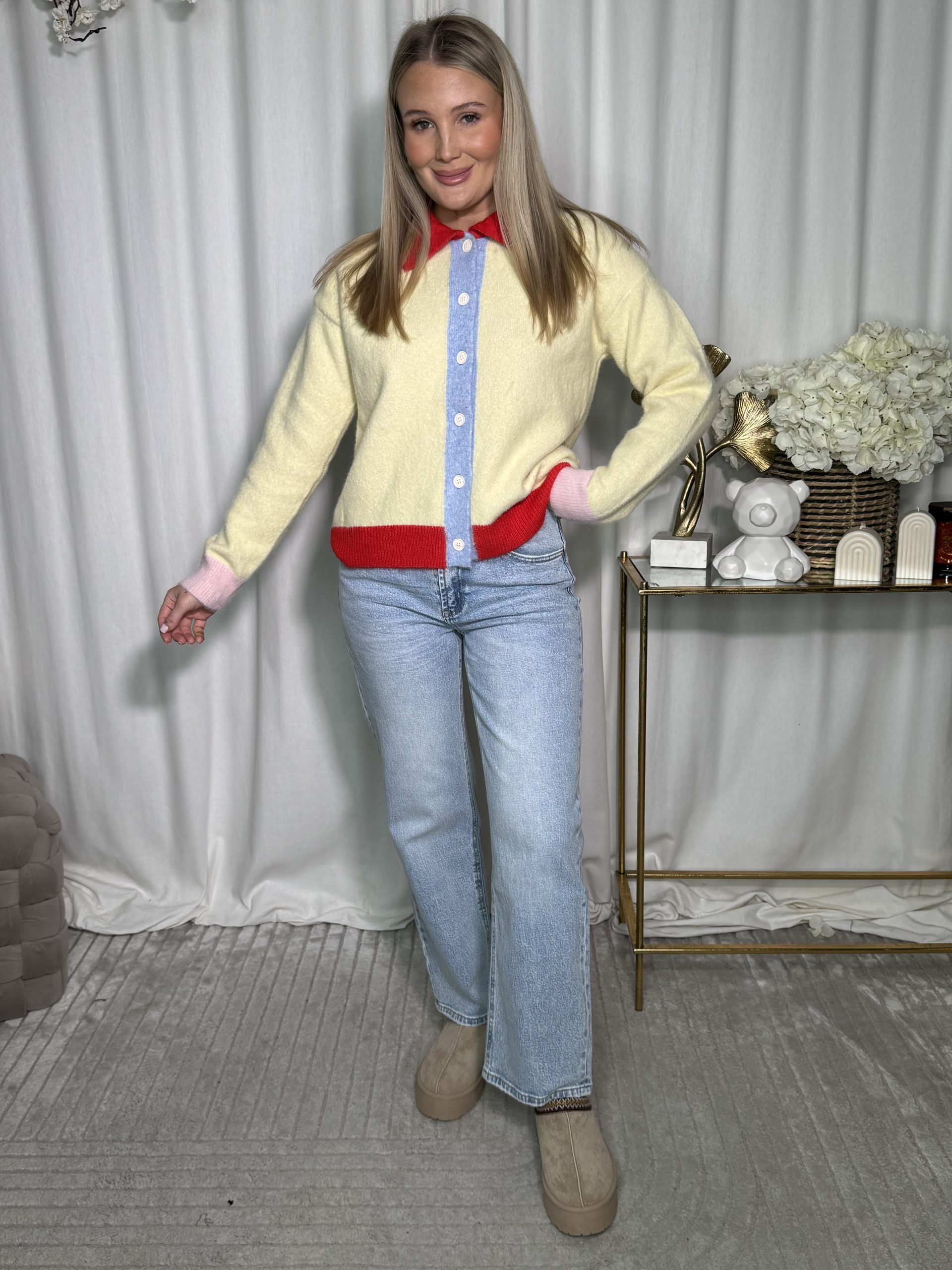 Sweter Cremeli Tricolor - Glower.pl